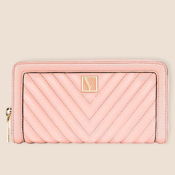 Victoria's Secret | Bags | Nwt Victoria Secret Large Wallet With Zip ...
